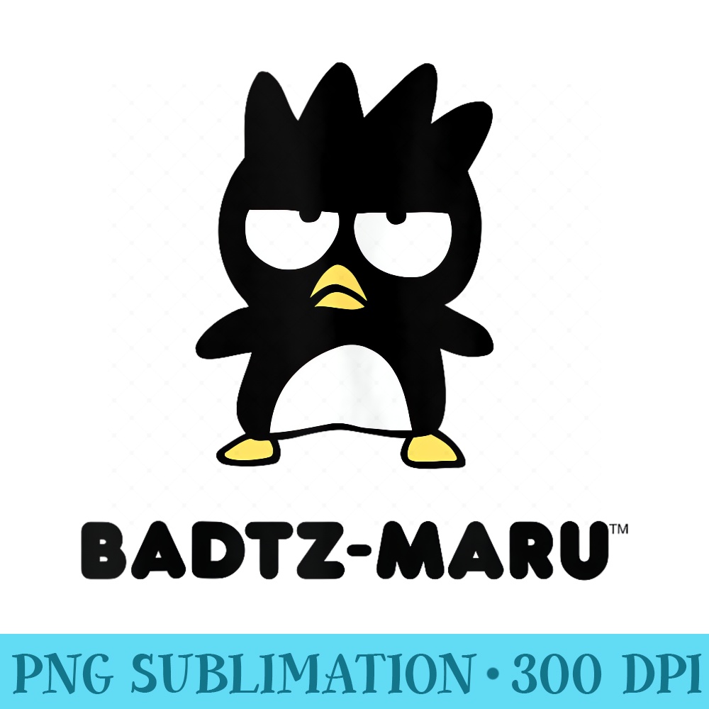 Badtzmaru Character Front and Back - PNG Download Artwork | Inspire Uplift