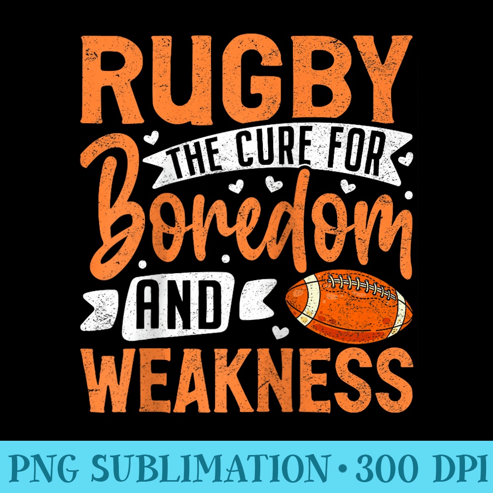 Rugby the cure for Boredom and Weakness Rugby Raglan Basebal | Inspire ...