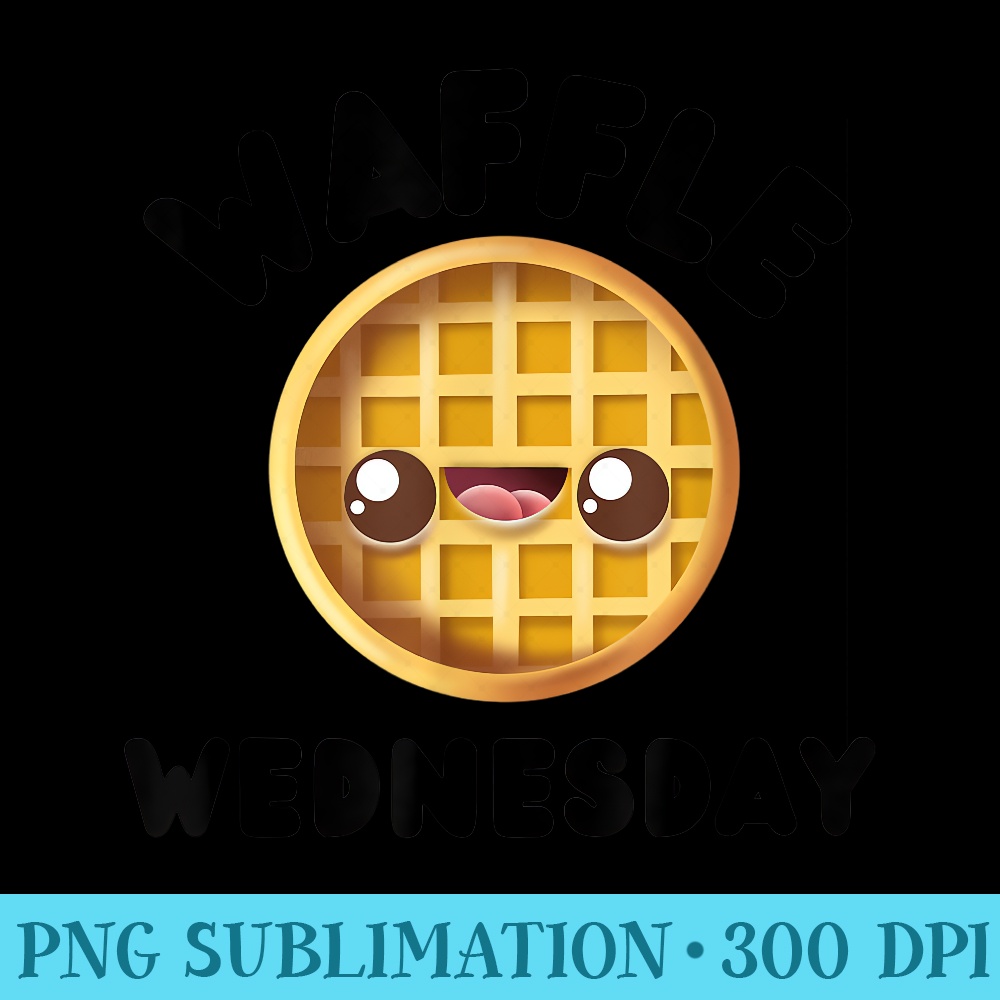 Anime Waffle Wednesday Kawaii Breakfast - Free PNG Download | Inspire ...