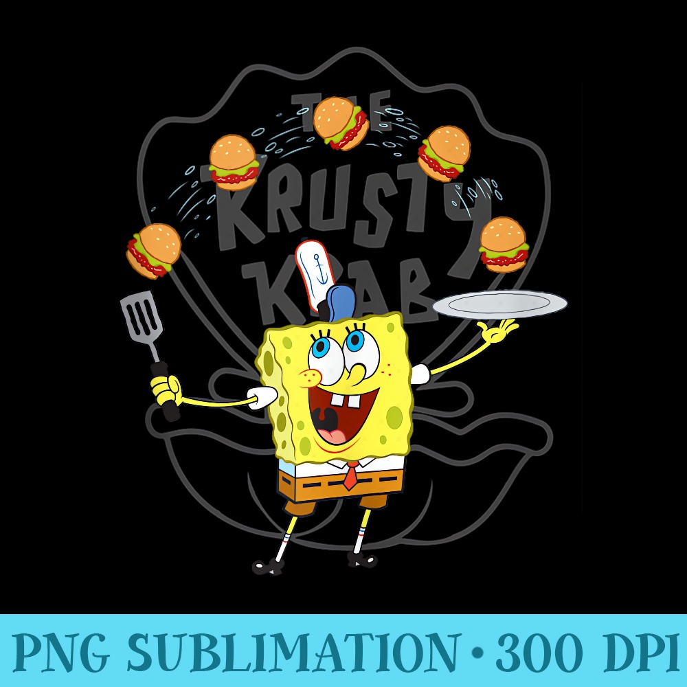 SpongeBob SquarePants The Krusty Krab Krabby Patties Juggle | Inspire ...