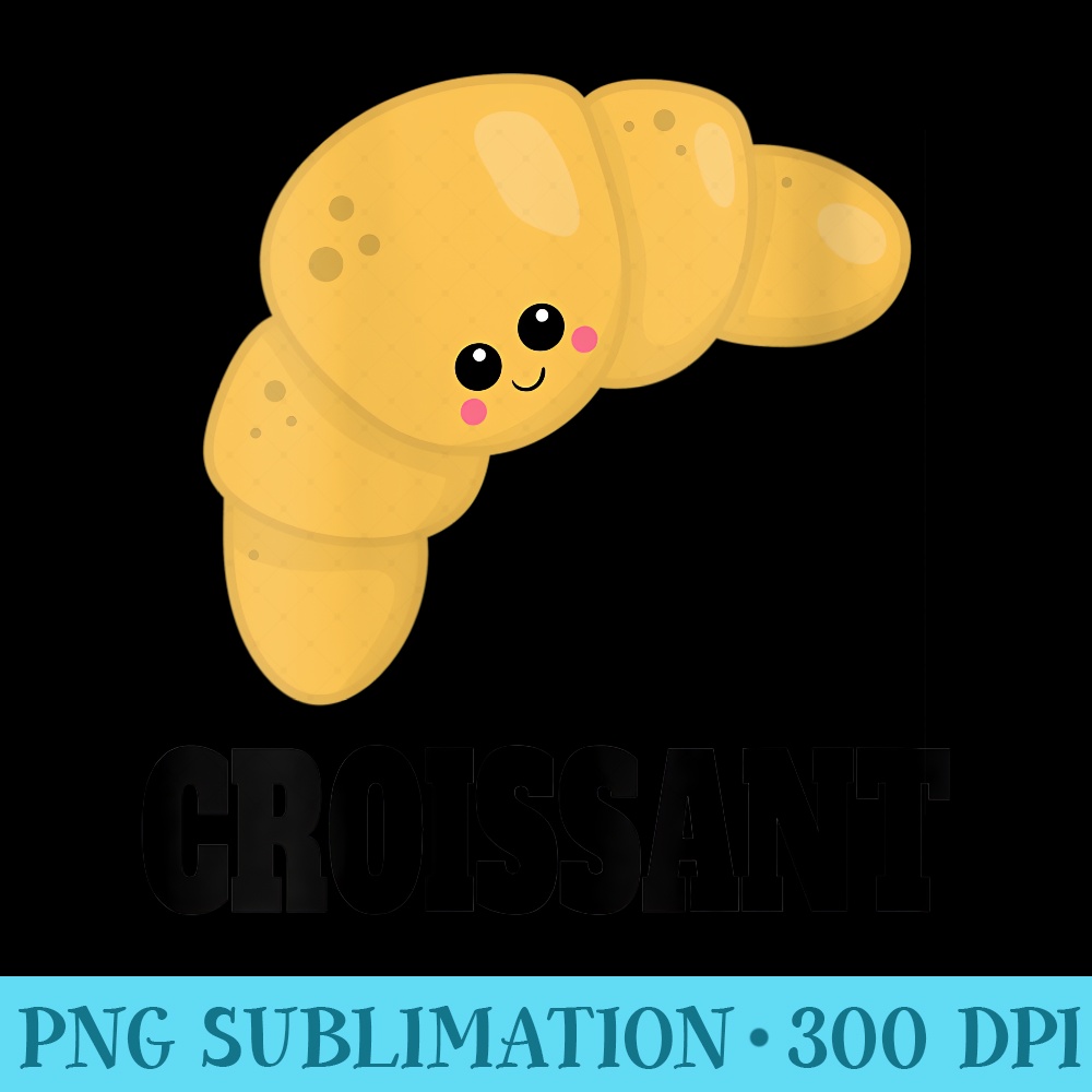 s Cute Croissant Halloween Lazy Easy Kawaii Pastry - Sublima | Inspire ...