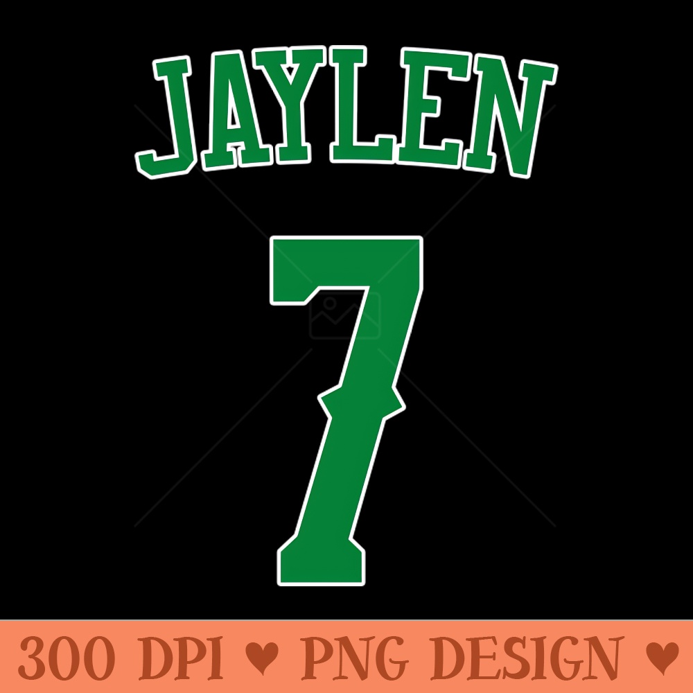 Boston Celtics 7 - Ready To Print PNG Designs | Inspire Uplift