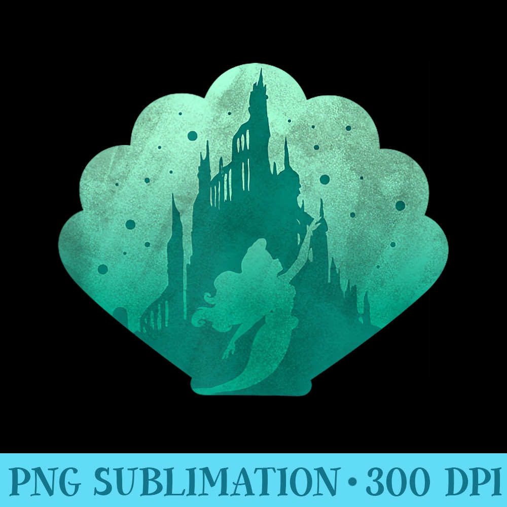 Disney The Little Mermaid Vintage Ariel Castle Under Sea - C | Inspire ...