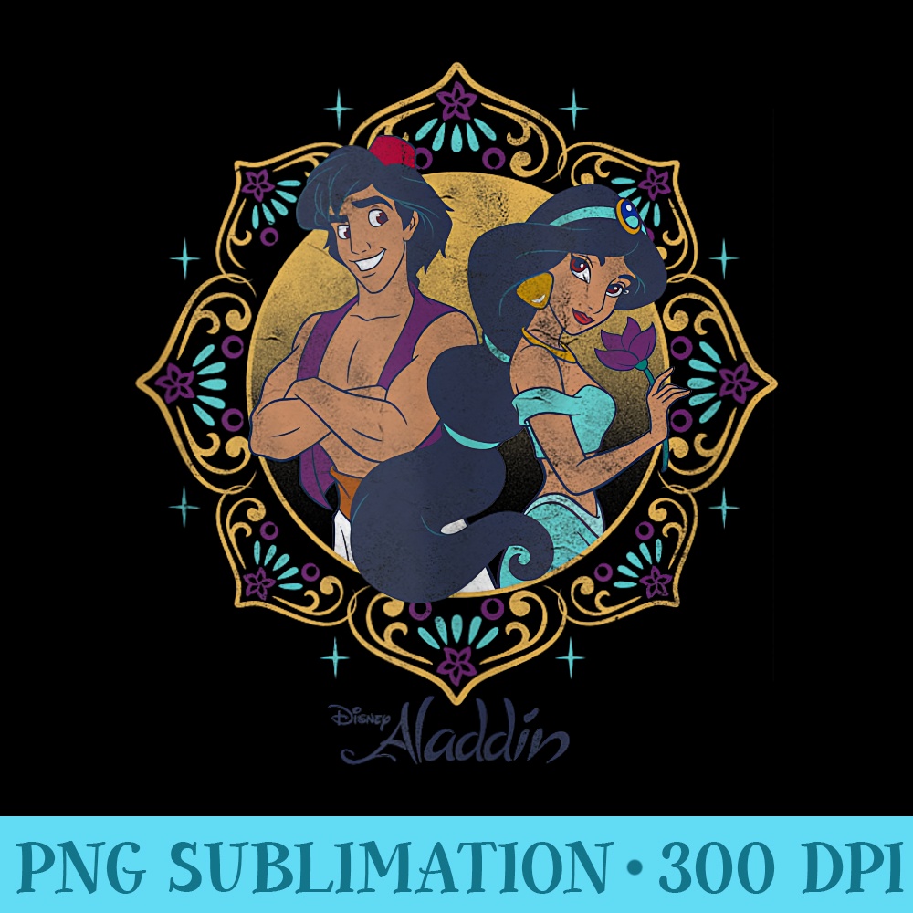 Disney Aladdin Jasmine Aladdin Circle Portrait - Download Sh | Inspire ...