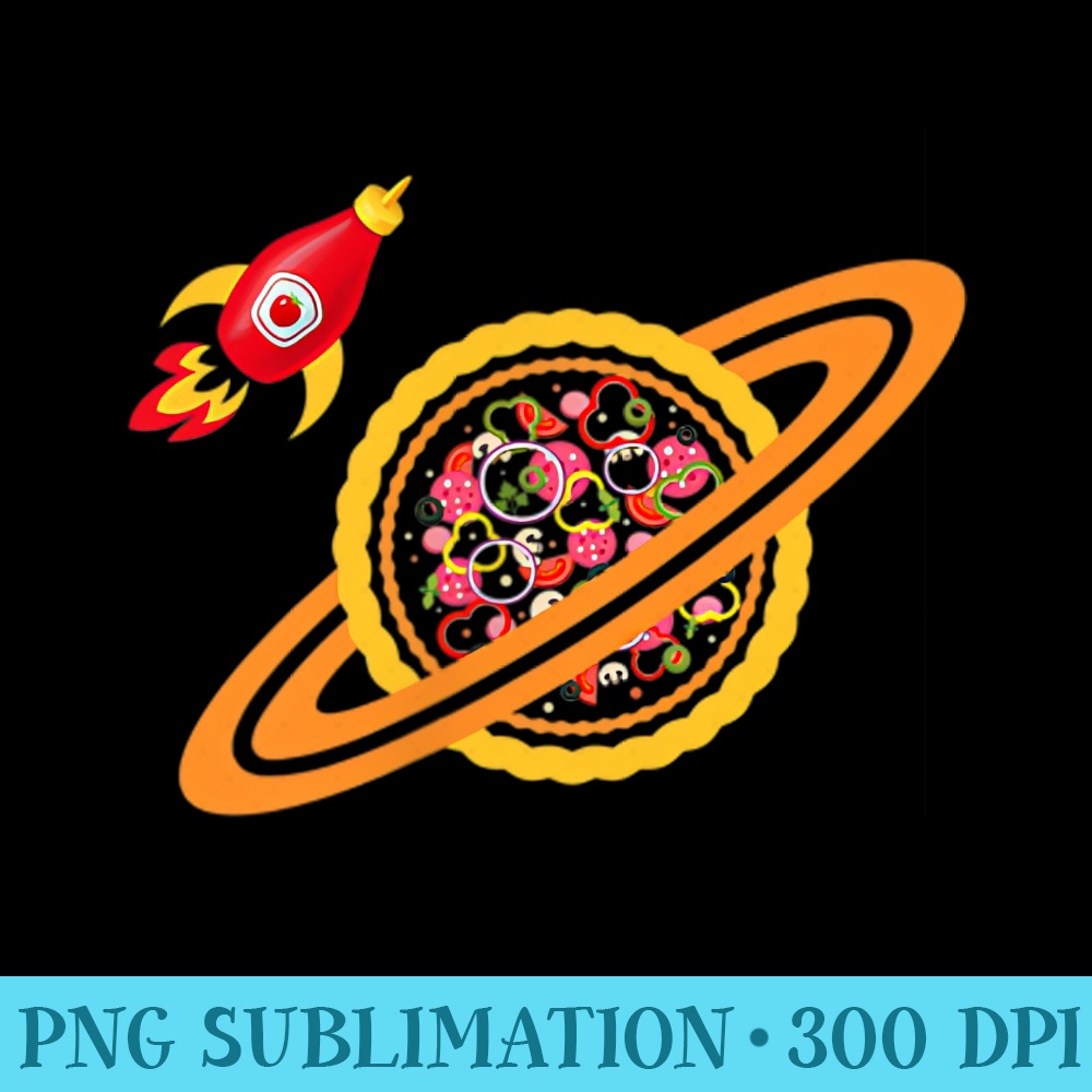Pizza Planet With Rocket - PNG Download Source | Inspire Uplift