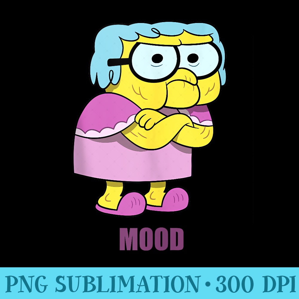 Disney Big City Greens Gramma Alice Mood - PNG Sublimation - Inspire Uplift