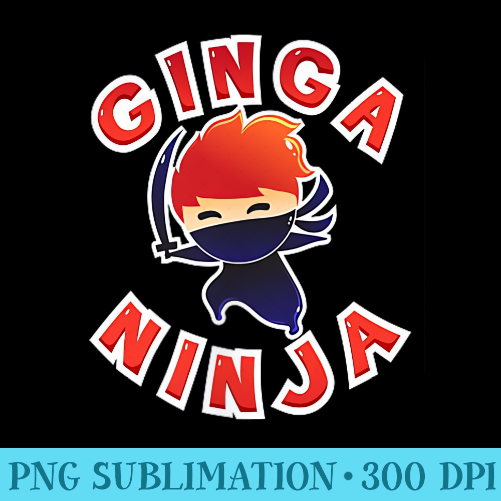 Ginga Ninja Red Head Hair Gingers No Pocket - High Quality P | Inspire Uplift