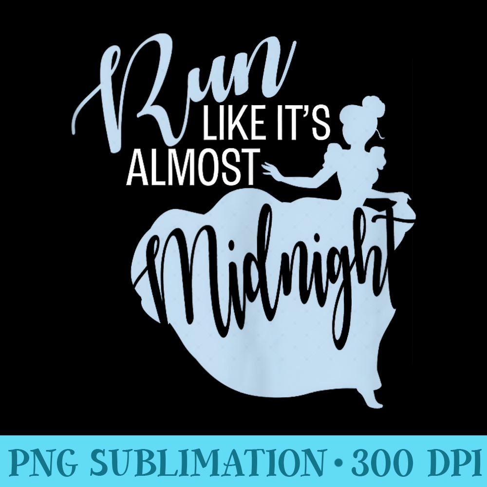 Disney Cinderella Run Like Its Almost Midnight Athletic - PN | Inspire ...