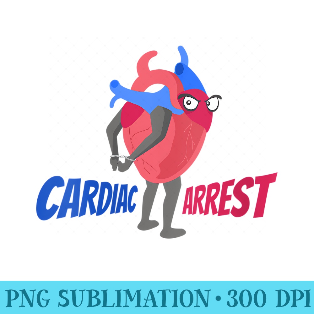 s Funny Cardiac Arrest Medical Heart Nurse Doctor Anatomy - | Inspire ...