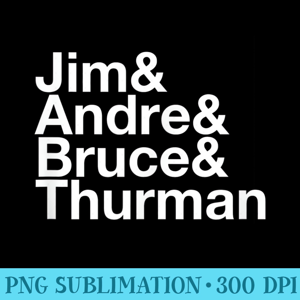 Jim Bruce Andre Thurman Ampersand - Sublimation printables P | Inspire ...