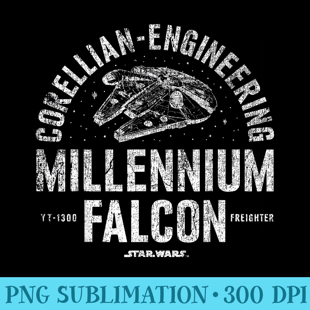 Star Wars Millennium Falcon Corellian Engineering Freighter | Inspire ...