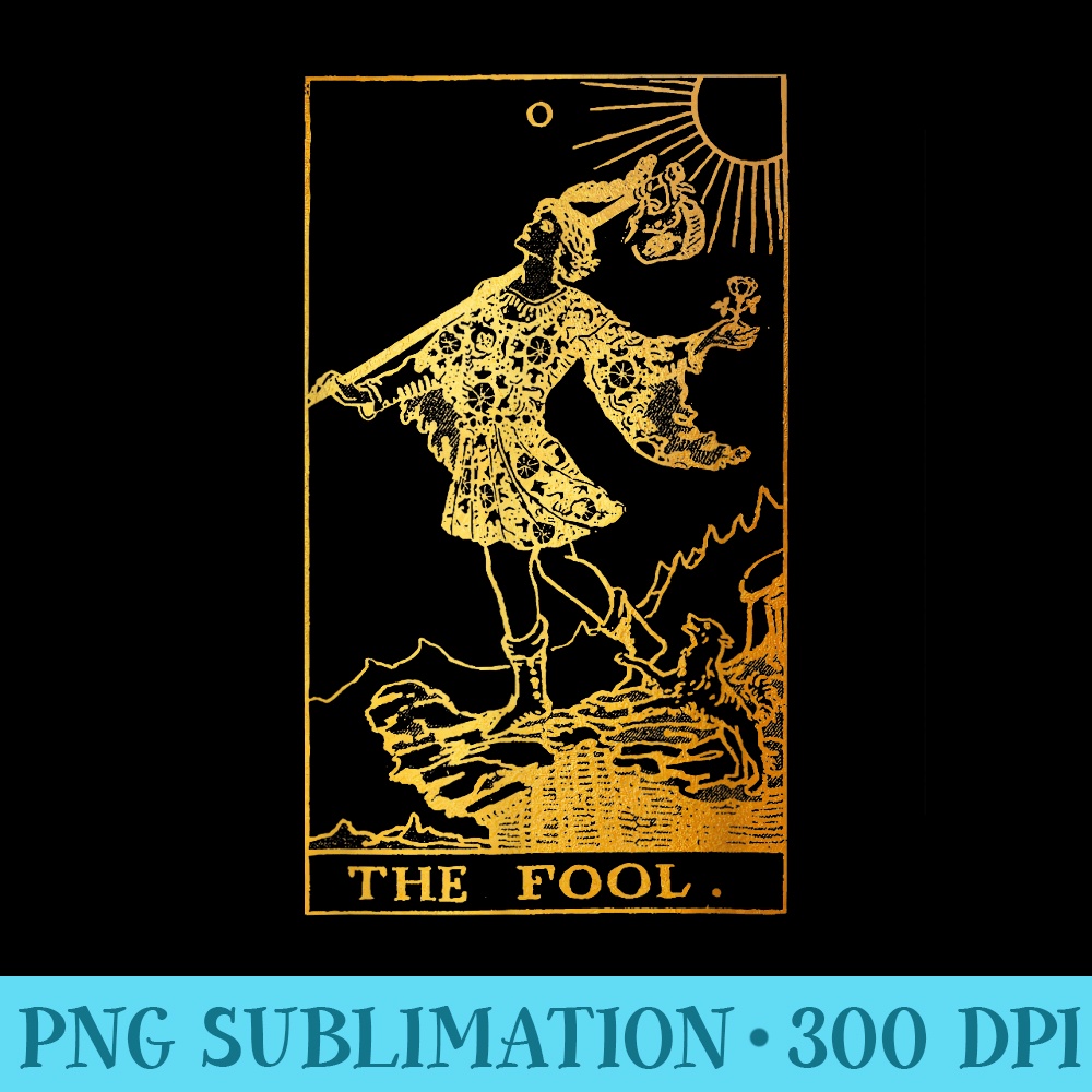 The Fool Tarot Card T - PNG Download Website | Inspire Uplift