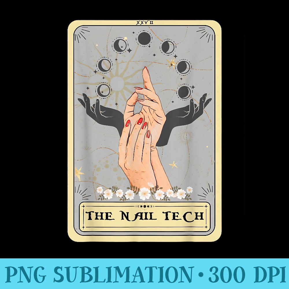 The Nails Tarot Card Nail Tech Nail Artist But First Nail - | Inspire ...