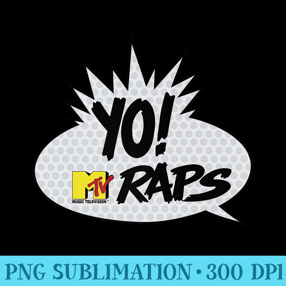 MTV YO MTV Raps Comic Book Talk Bubble Premium - Exclusive P | Inspire ...