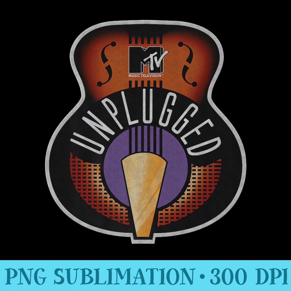 MTV Unplugged Classic Logo Premium - PNG Image Download | Inspire Uplift