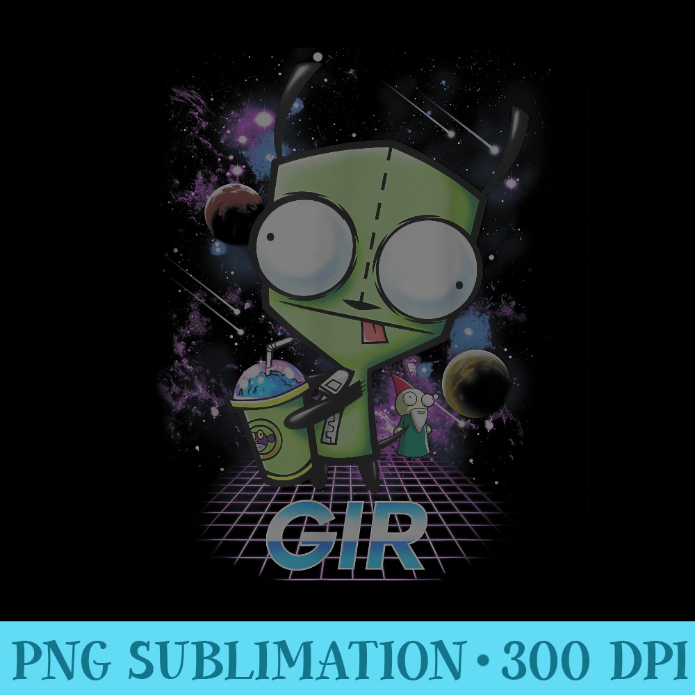 Nickelodeon Invader Zim Gir Slushee Adventure T - Digital PN | Inspire ...