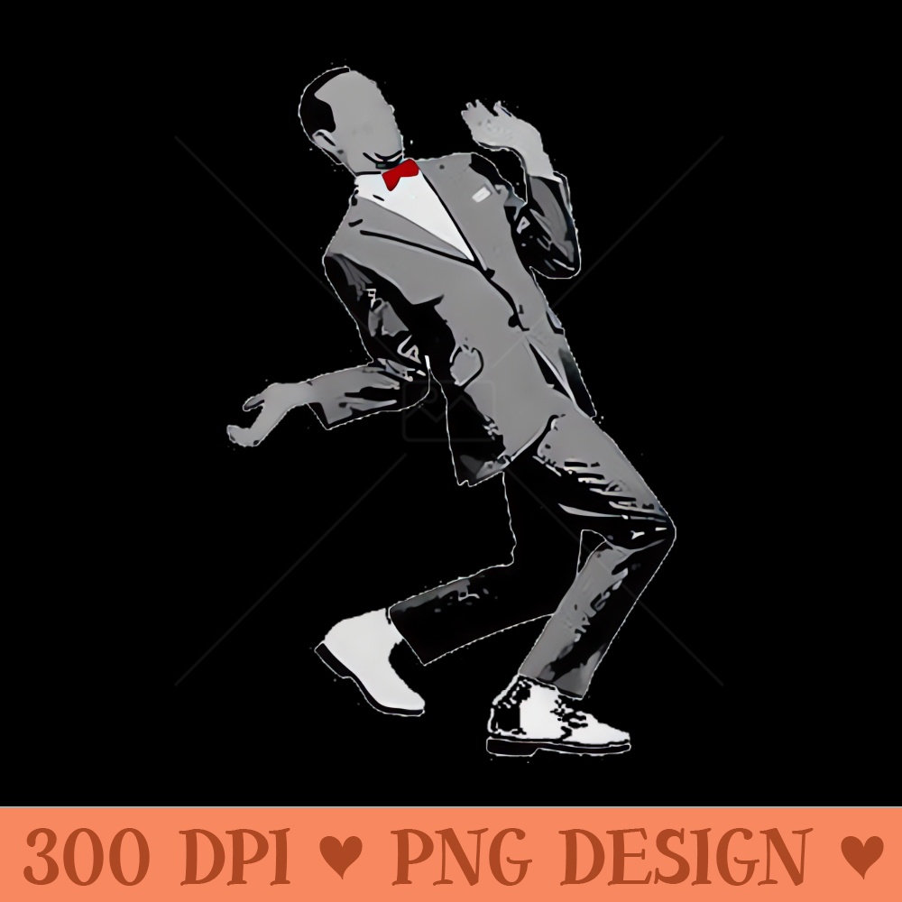 Pee Wee Herman Dance - Transparent PNG Clipart | Inspire Uplift