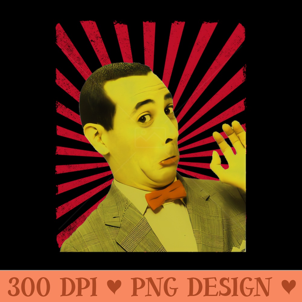 Peewee Herman vintage - Transparent PNG Resource - Inspire Uplift