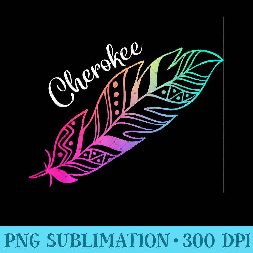Indigenous Feather Native American Cherokee Tribe - PNG Down | Inspire ...