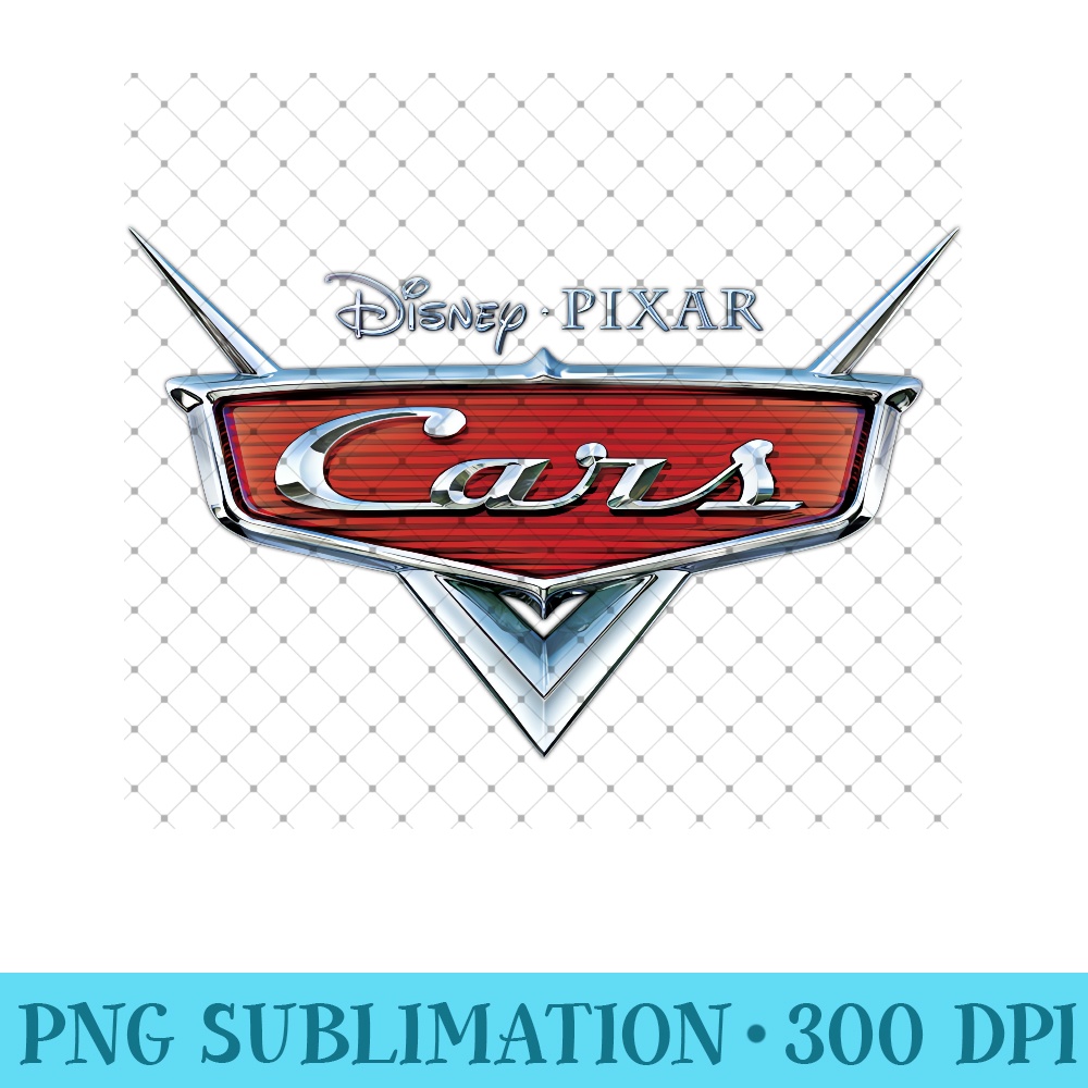 Disney Pixar Cars Movie Logo - Exclusive PNG designs | Inspire Uplift