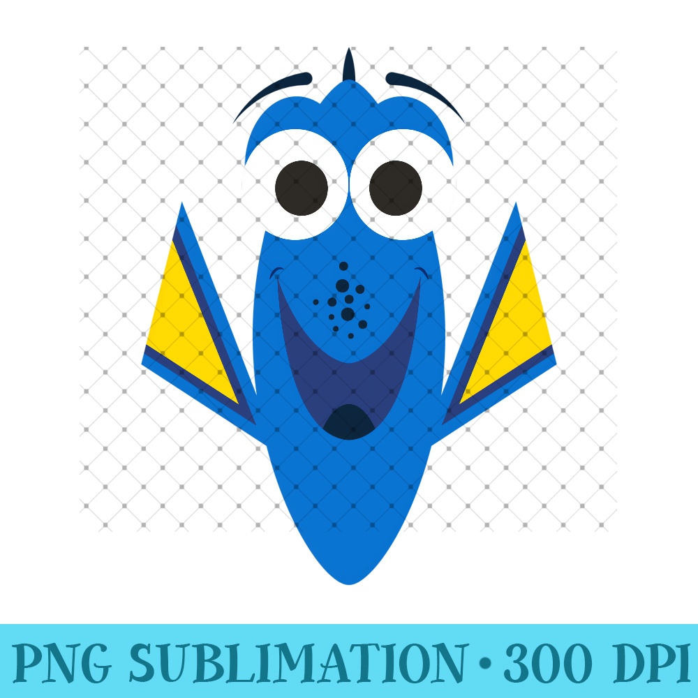Disney and Pixaru2019s Finding Dory Blue - High Quality PNG | Inspire ...