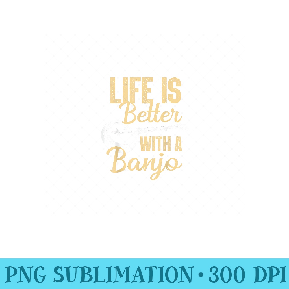 Cute Banjo For Bluegrass Country Music Blues Jazz - Digital | Inspire ...