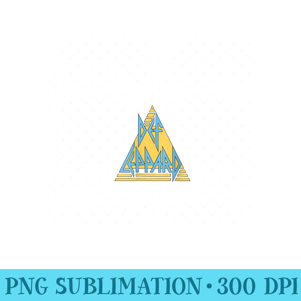 Def Leppard Pastel Logo - PNG Graphics | Inspire Uplift