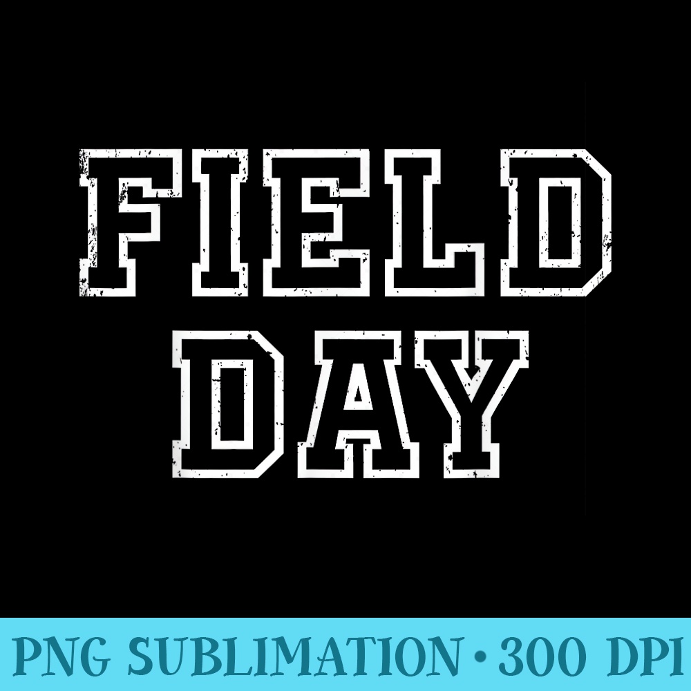 Field Day 2024 For school teachers kids and family Red - PNG | Inspire ...