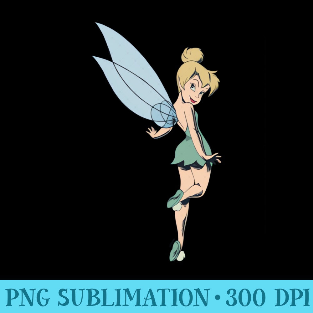 Disney Peter Pan Tinker Bell Small Pose - PNG Download | Inspire Uplift