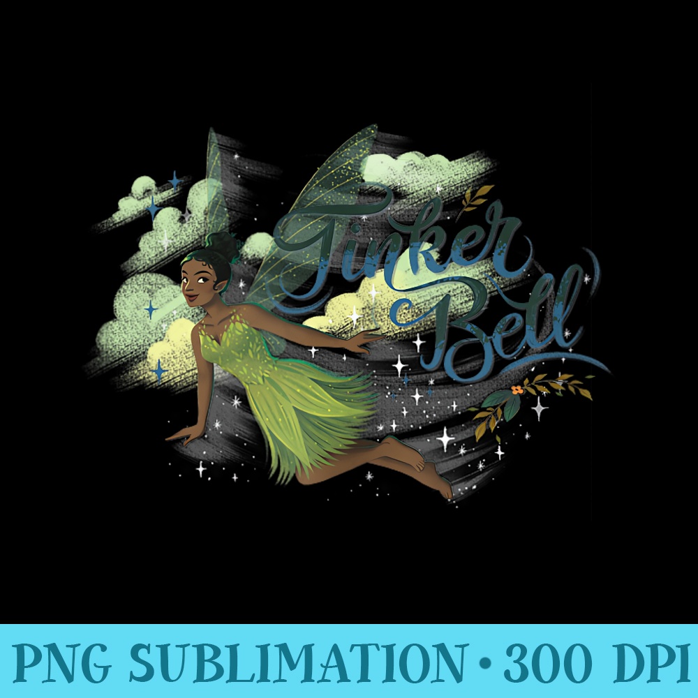 Disney Peter Pan & Wendy Tinker Bell Flying Portrait - High | Inspire ...