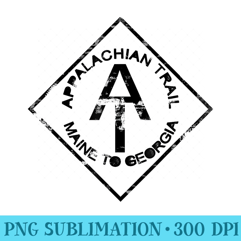Vintage Rustic Appalachian Hiking Trail Marker - PNG design | Inspire ...