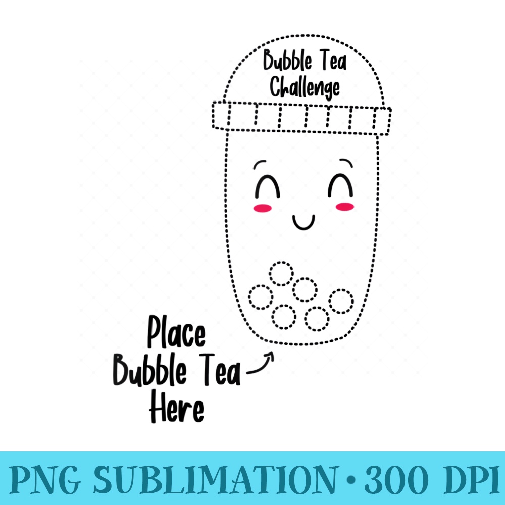 Boba Bubble Tea Challenge Place Bubble Tea Here - PNG file d | Inspire ...
