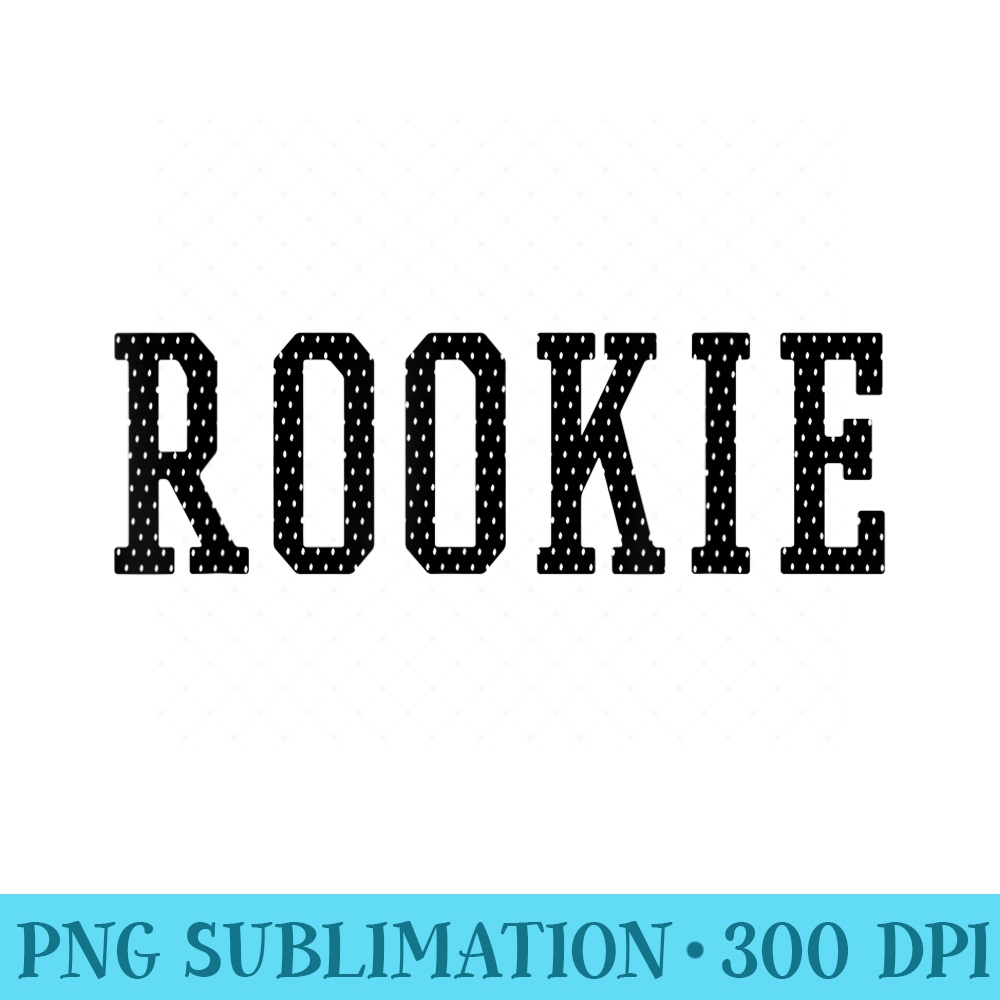 Rookie - Blank Shirt Template PNG | Inspire Uplift