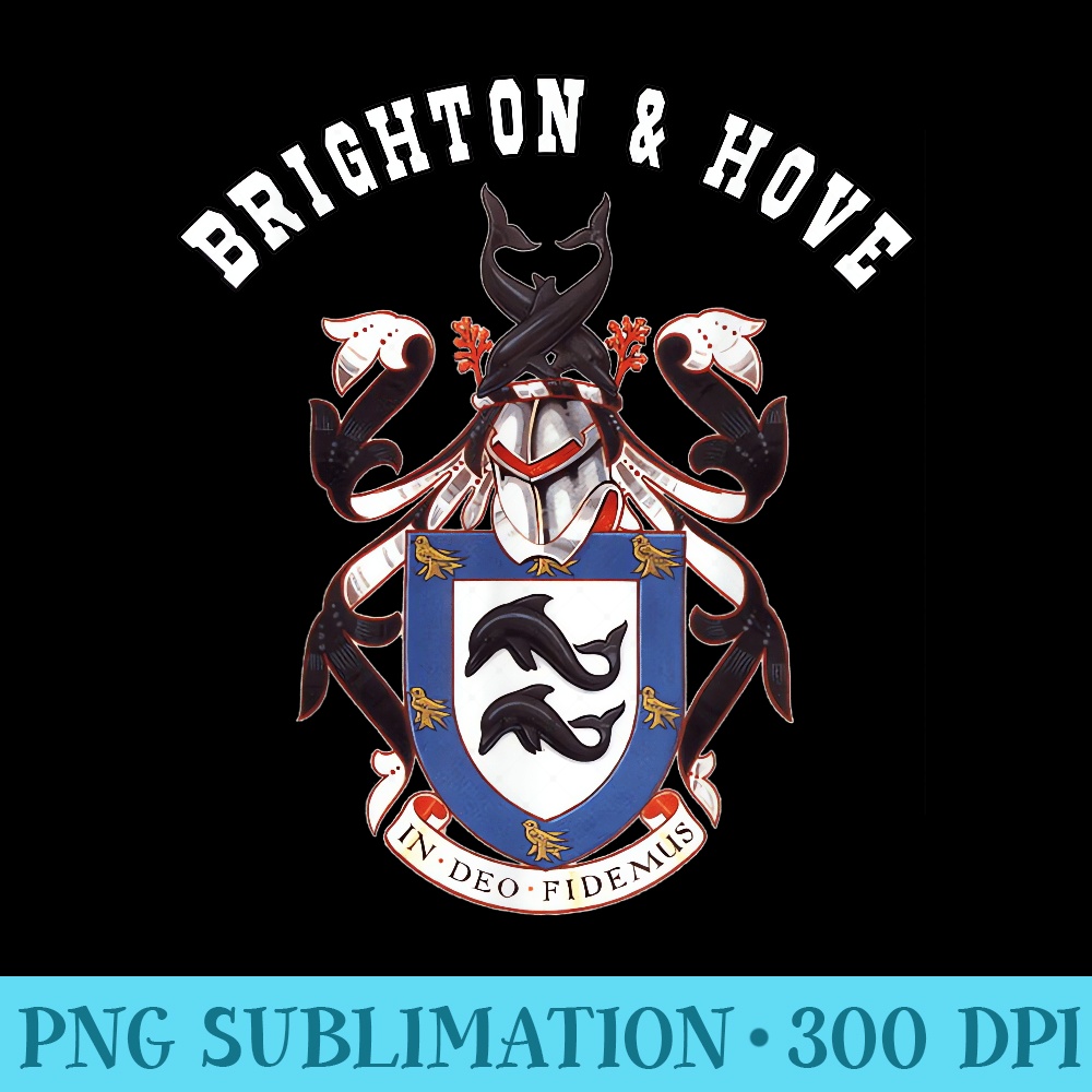 Brighton Hove Coat of Arms Flag Football - PNG Transparent B | Inspire ...
