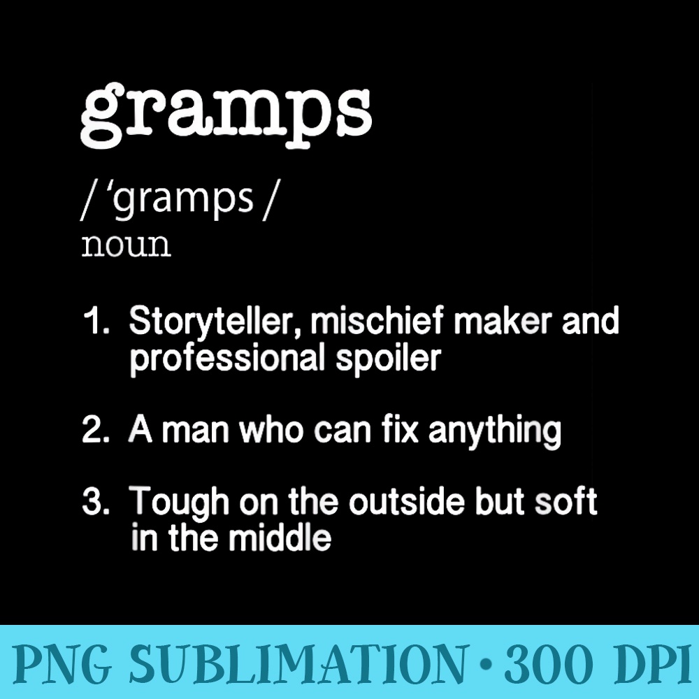 Gramps Definition Dictionary Meaning - Printable PNG Images | Inspire ...