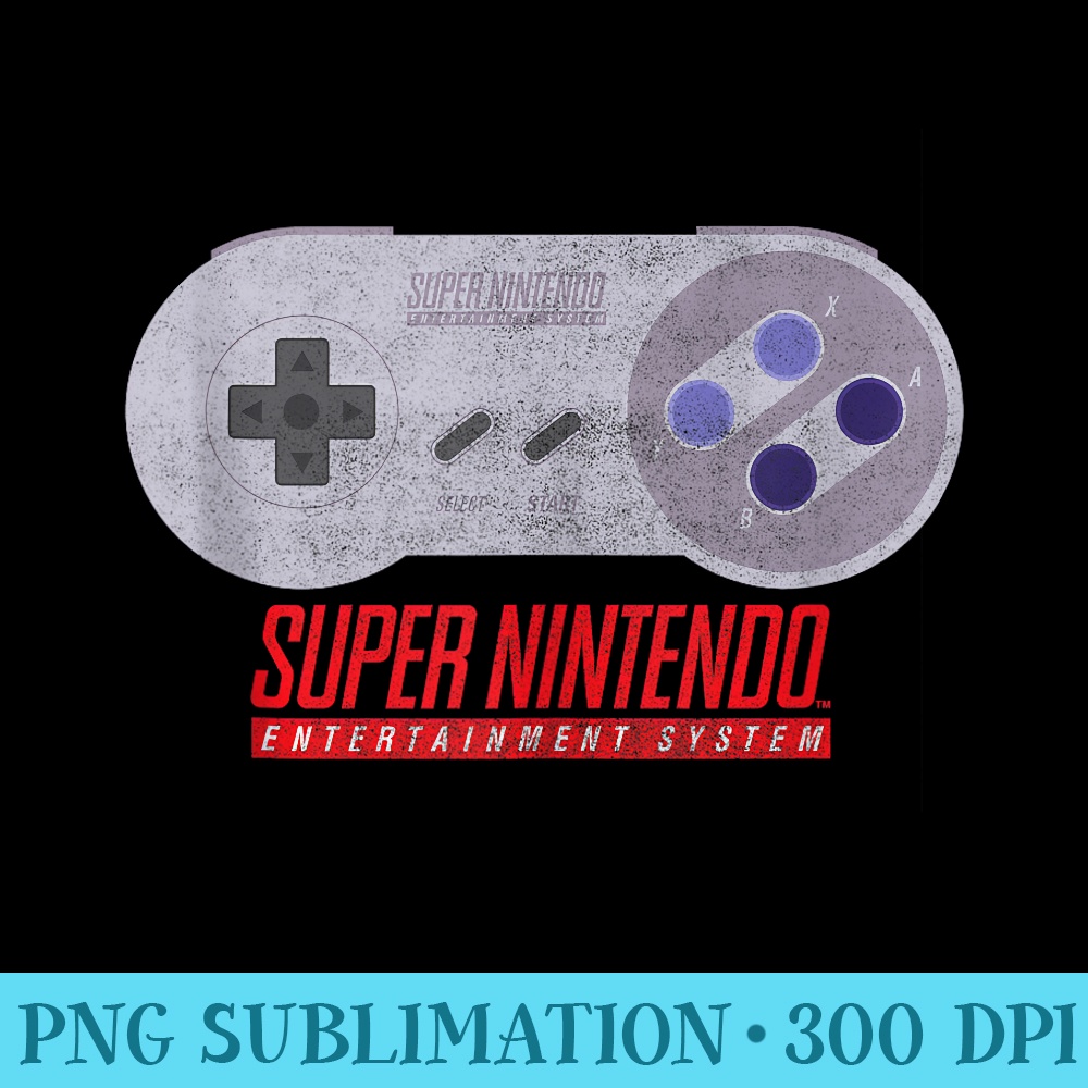 Nintendo Super Nintendo Controller Retro - PNG Download Data | Inspire ...