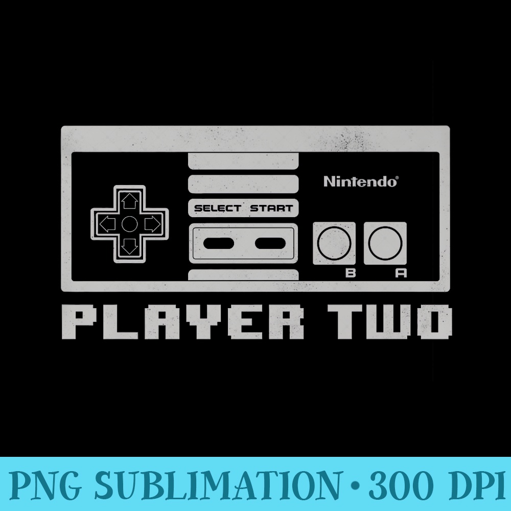 Nintendo NES Controller Player Two 8-Bit Premium T- Premium | Inspire ...