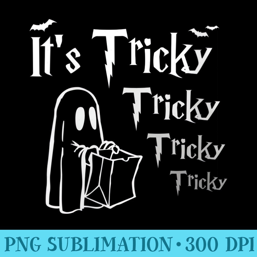 s Its Tricky Halloween Funny Ghost Trick or Treat - Shirt Gr | Inspire ...