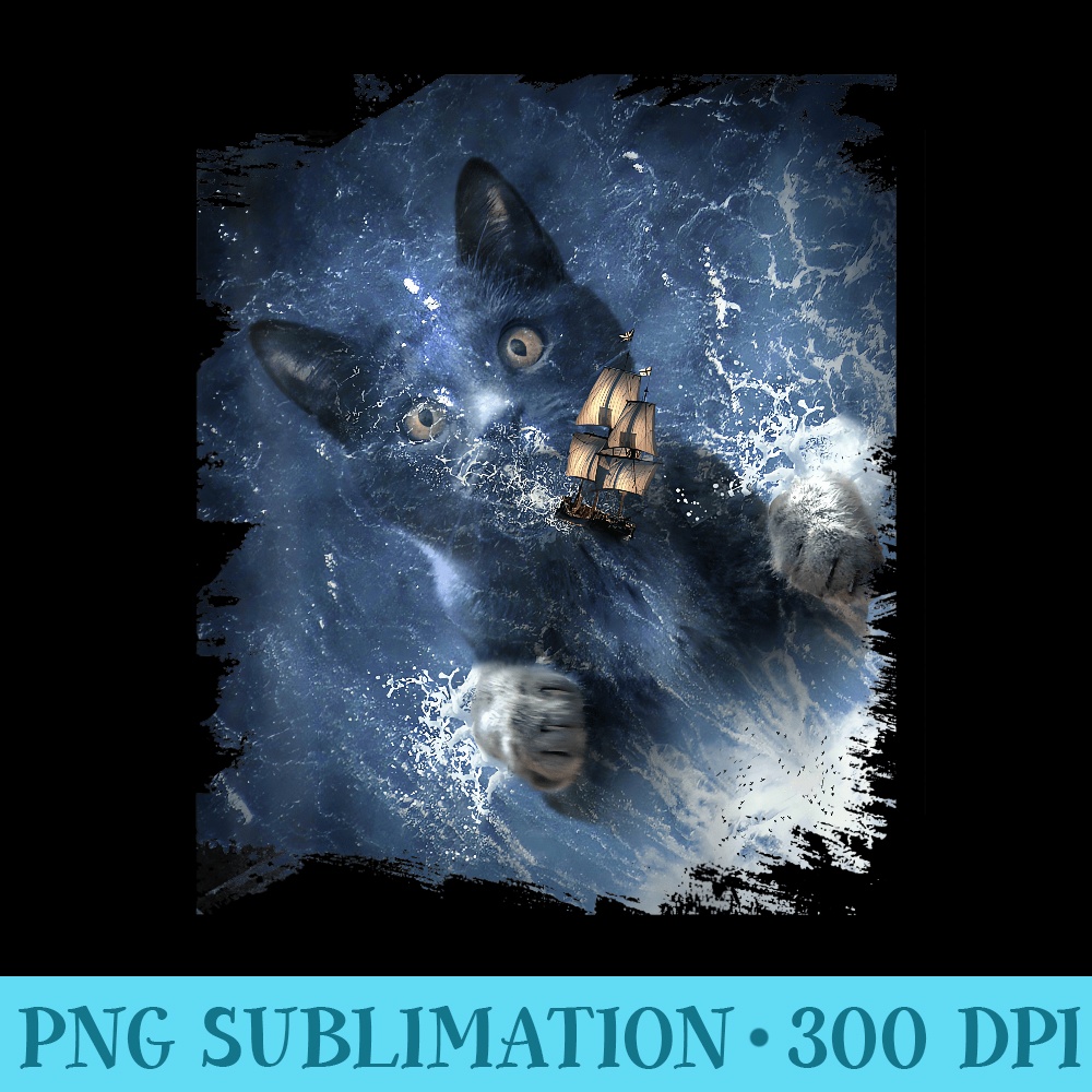 Cat Kraken Tie - PNG Download Library | Inspire Uplift