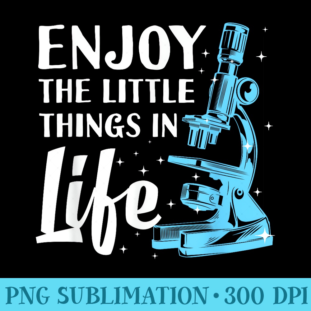 Funny Microscope Art For Men Biology Nerd Science Lab - PNG | Inspire ...