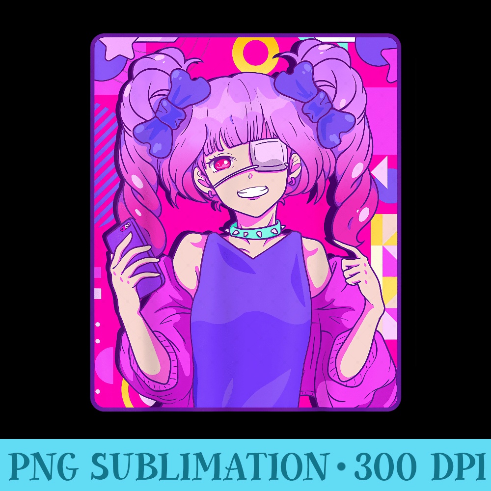 Anime Girl Kawaii Otaku Manga Anime Aesthetic Goth Girl - PN | Inspire ...