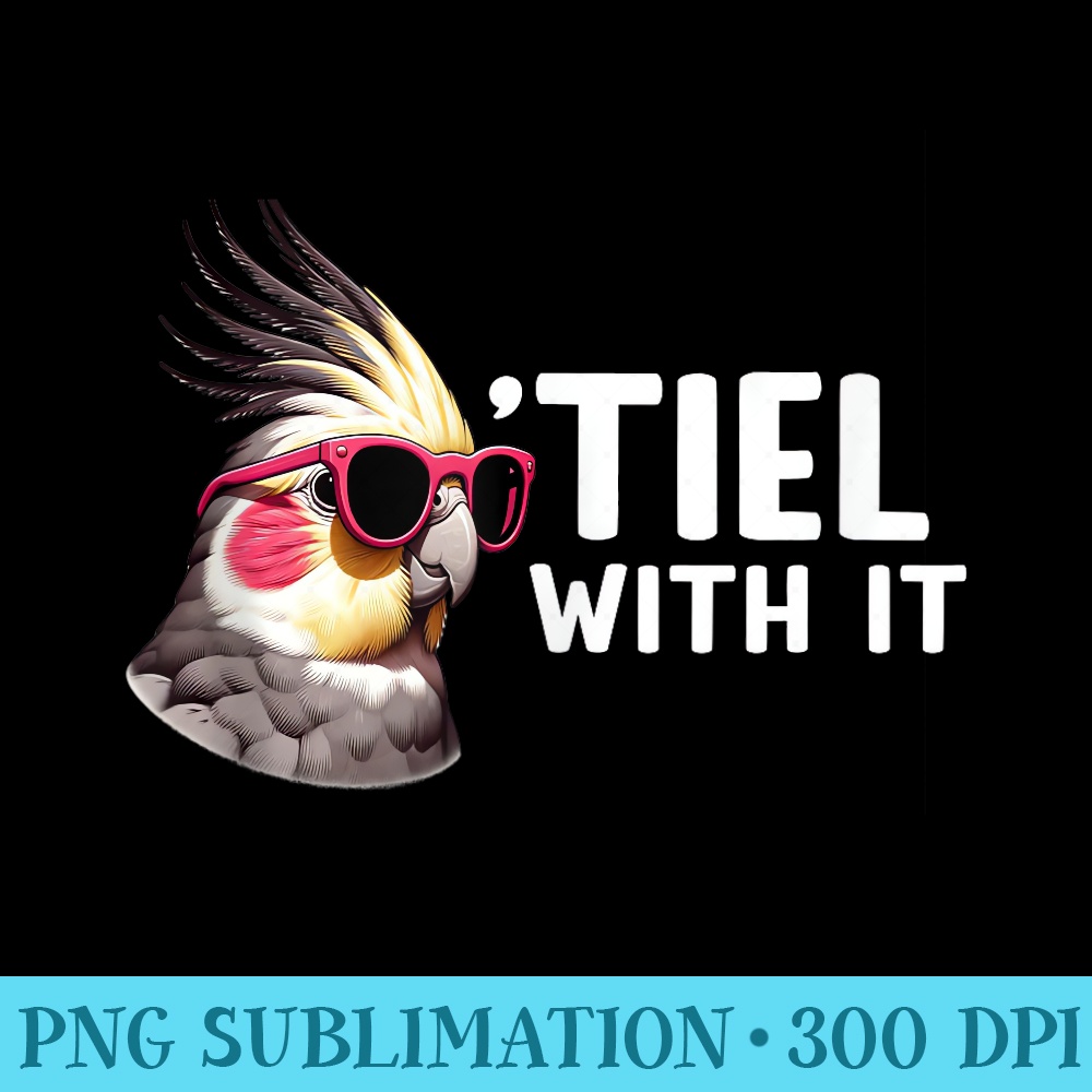 Funny Cockatiel Tiel With It Bird Mom s - Transparent PNG Do | Inspire ...