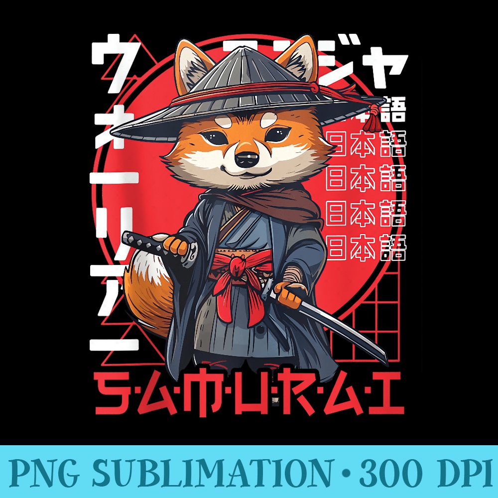 Japanese Samurai Dog Warrior Ukiyo Shiba Inu Sensei Samurai | Inspire ...