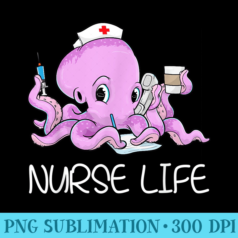 Nurse Life I Octopus Nursing Hospital Caregiver - High Resol | Inspire ...