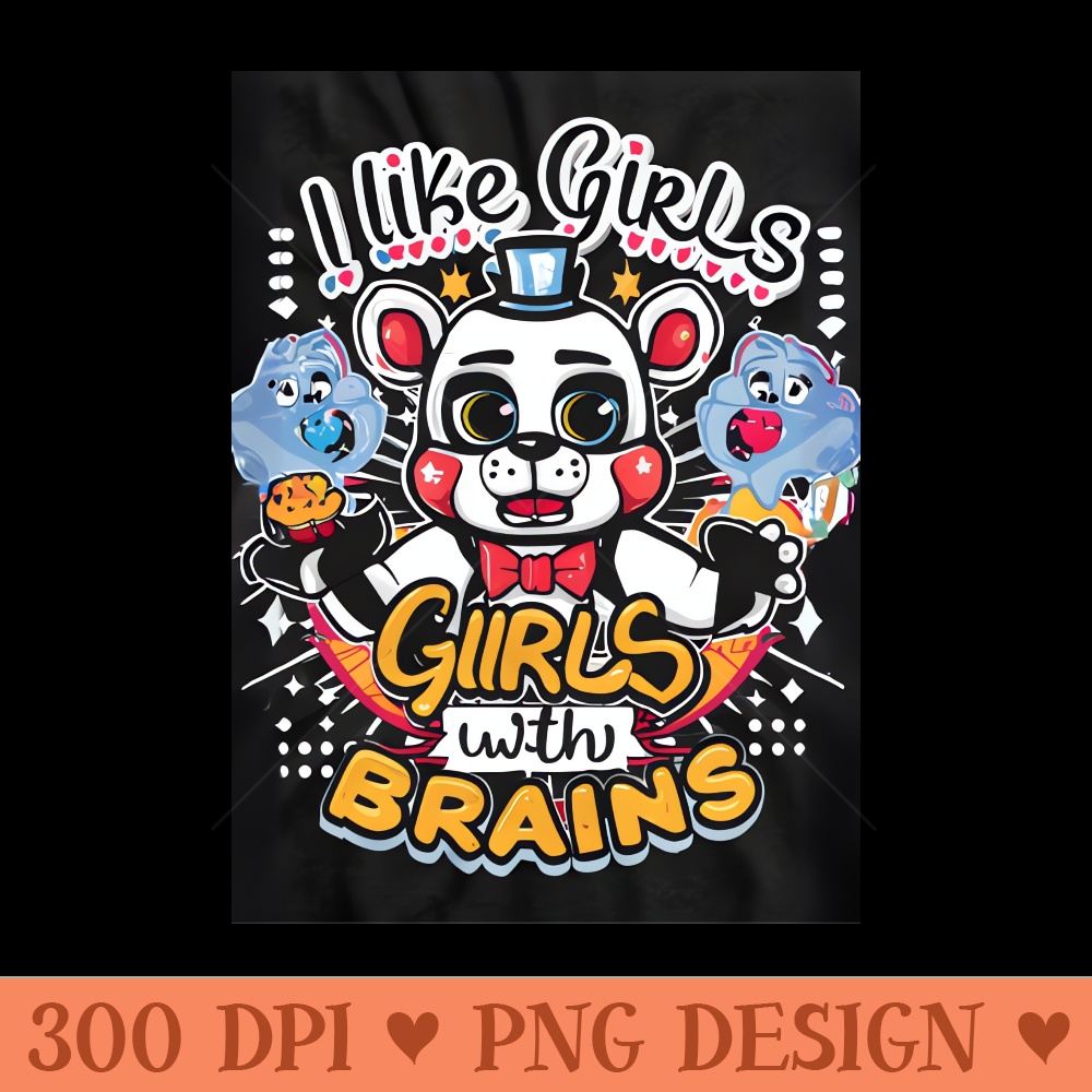 I like girls with brains - Shirt Clipart Free PNG | Inspire Uplift