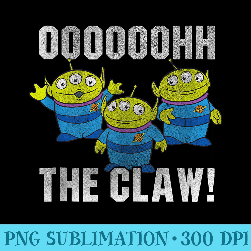 Disney Pixar Toy Story Alien Oooooh The Claw Distressed - Di | Inspire ...