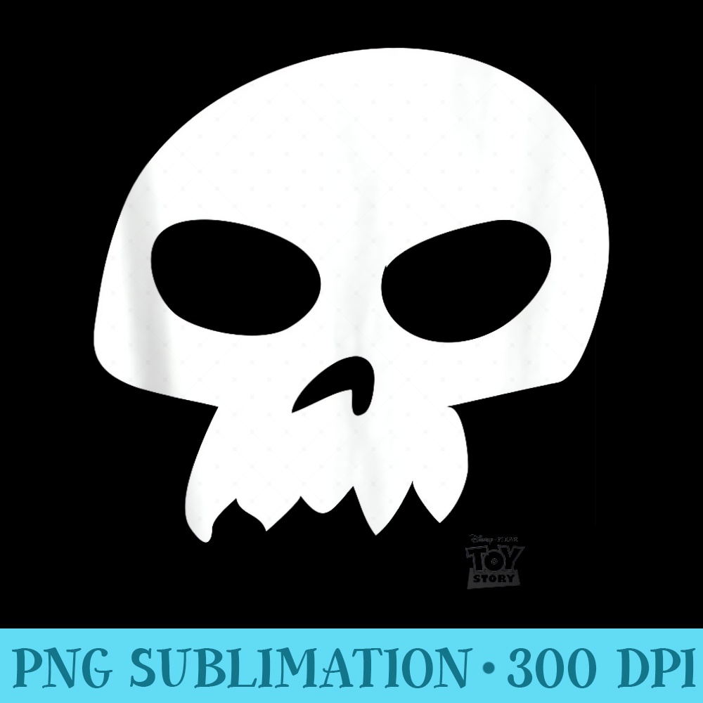 Disney Pixar Toy Story Sid Skull - PNG Download Resource | Inspire Uplift