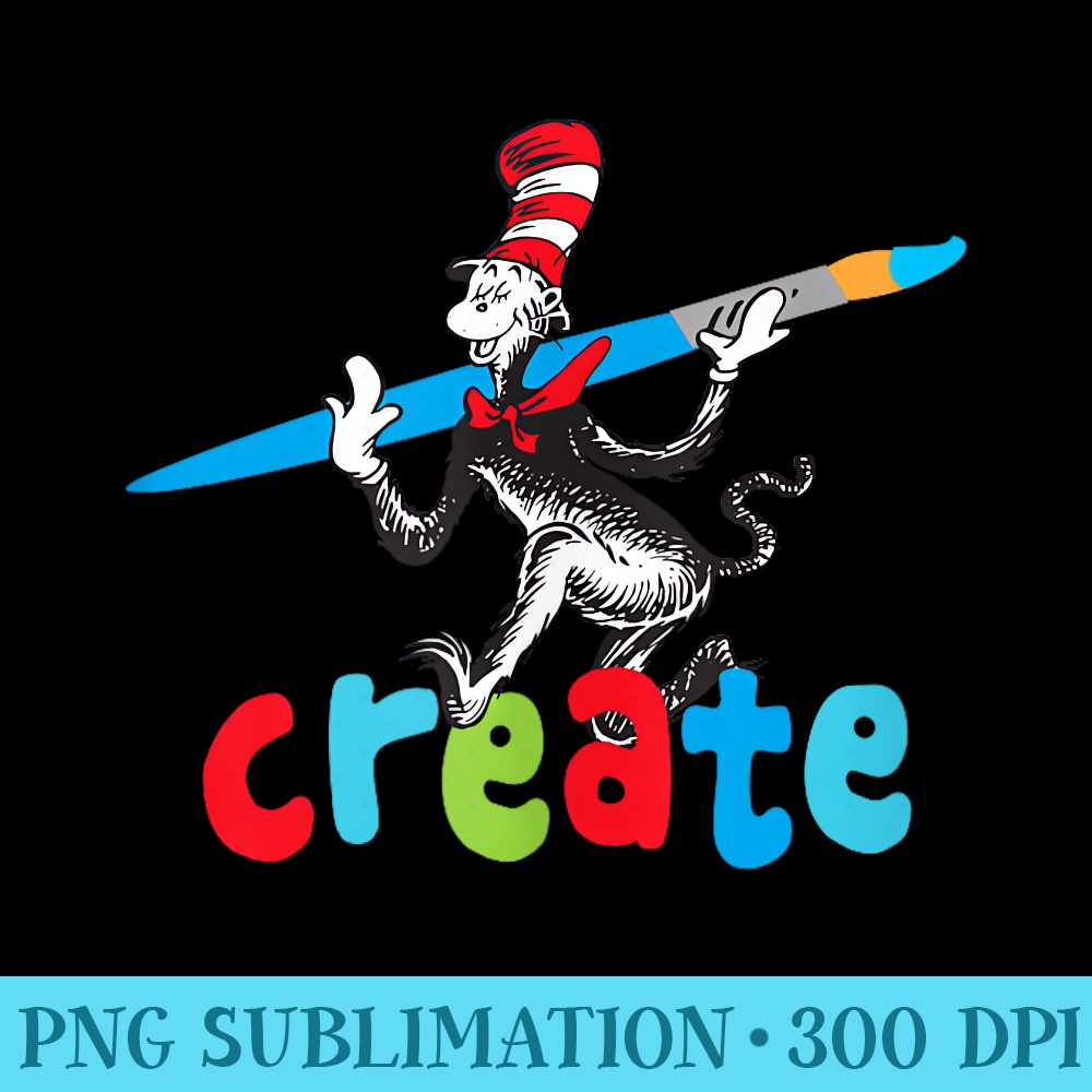 Dr. Seuss Create - PNG Download Collection | Inspire Uplift