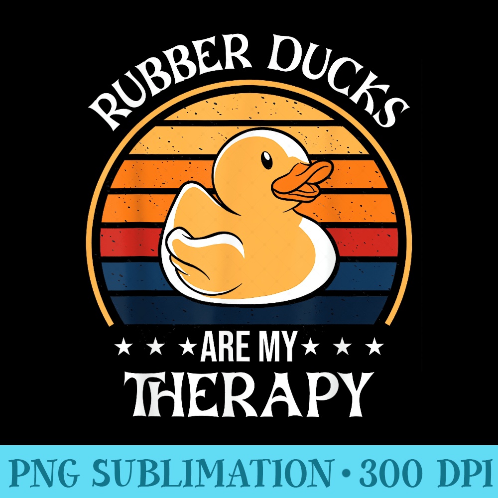 Rubber Duck Lover - Sublimation designs PNG | Inspire Uplift