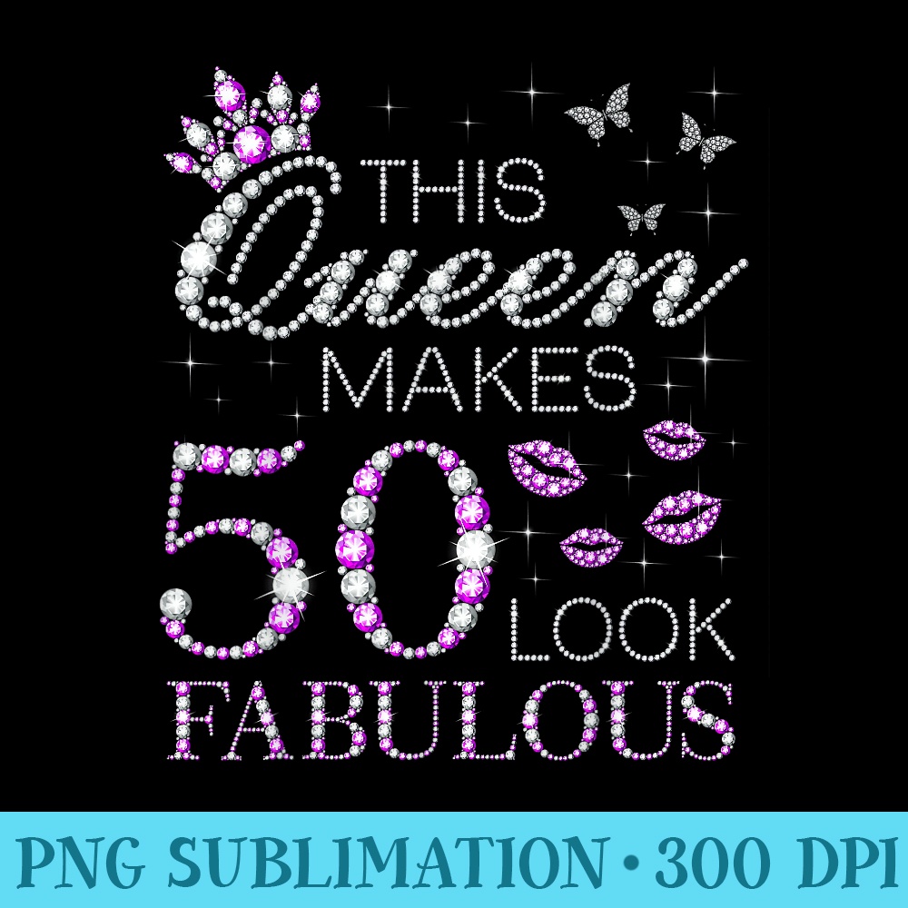 This Queen Makes 50 Look Fabulous 50th Birthday Purple Style | Inspire ...